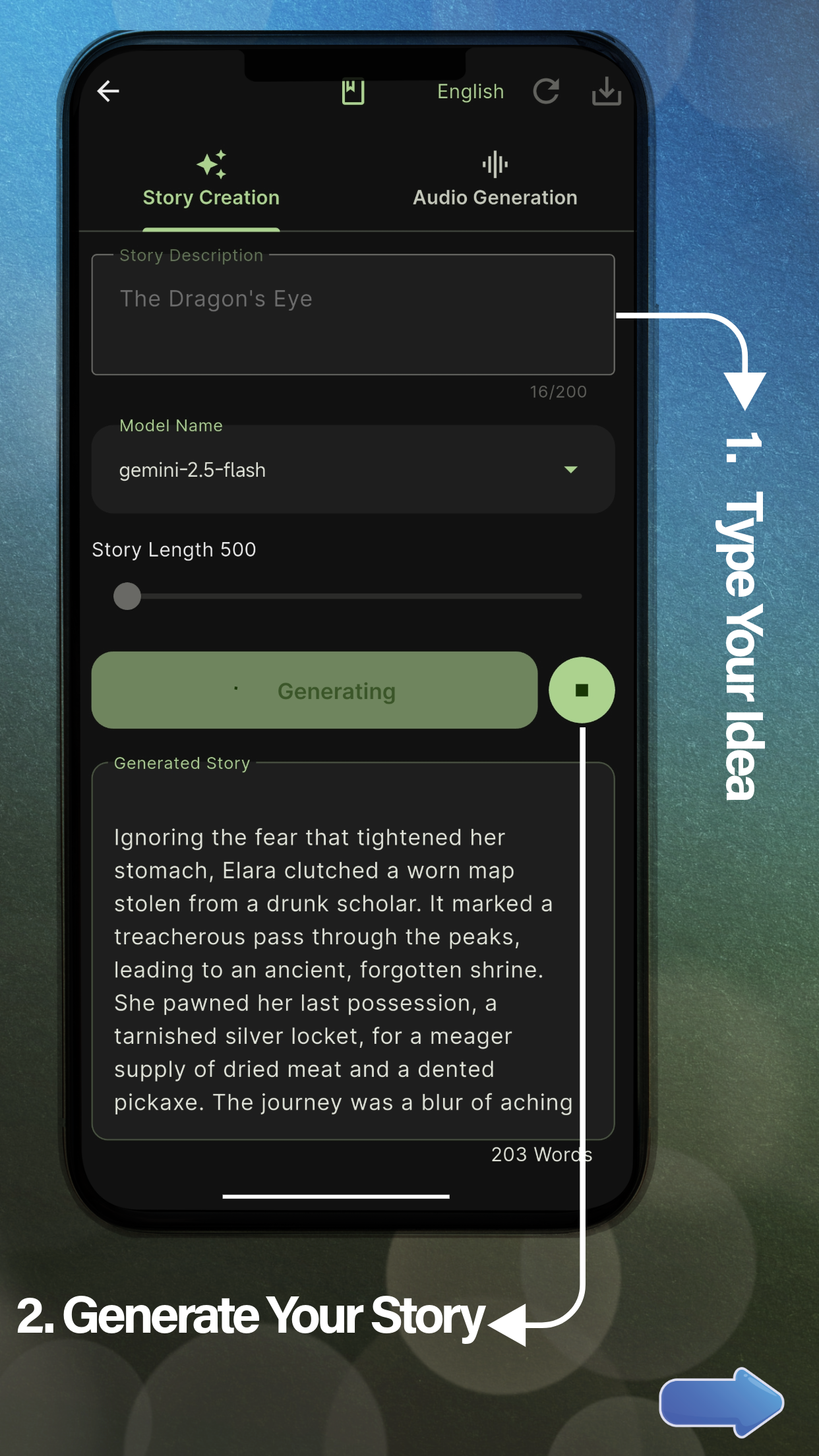 AI Story - Your Voice Story